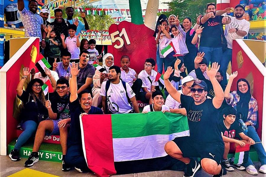 LEGOLAND Dubai celebrates UAE National Day with Sanad Village children ...