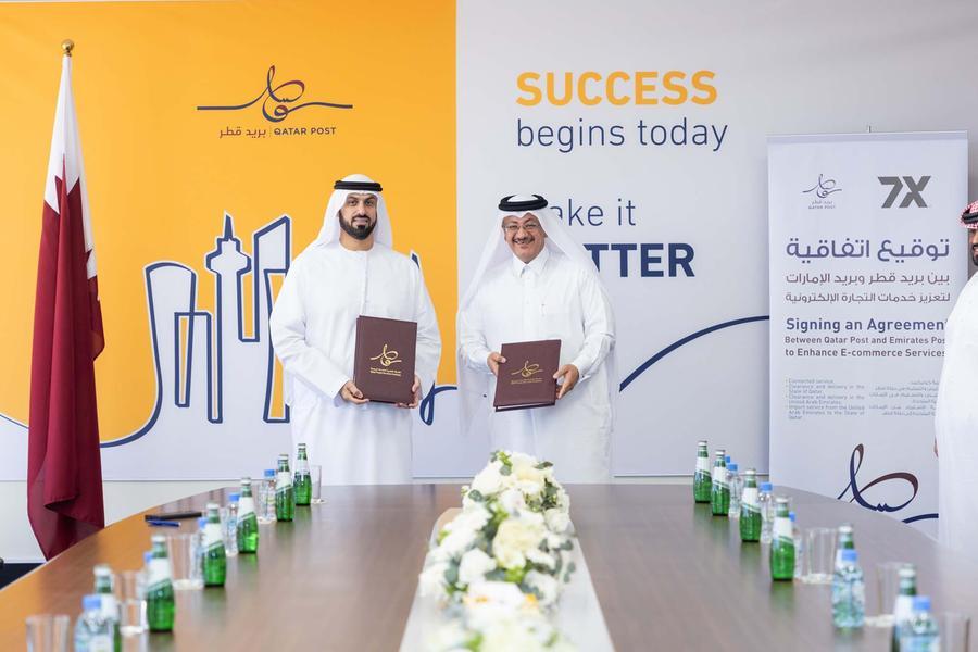 Emirates Post and Qatar Post sign strategic agreement