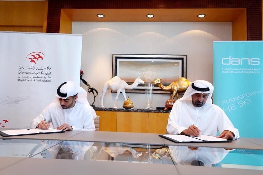 Dubai Air Navigation Services and Sharjah DCA sign MoU to exchange data ...