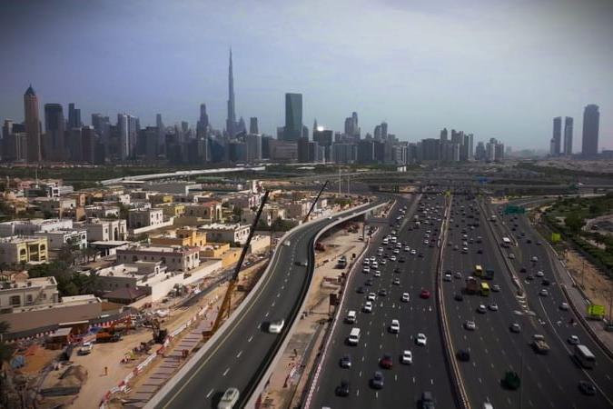 Dubai’s Al Khail Road upgrade: 80% complete, two bridges open