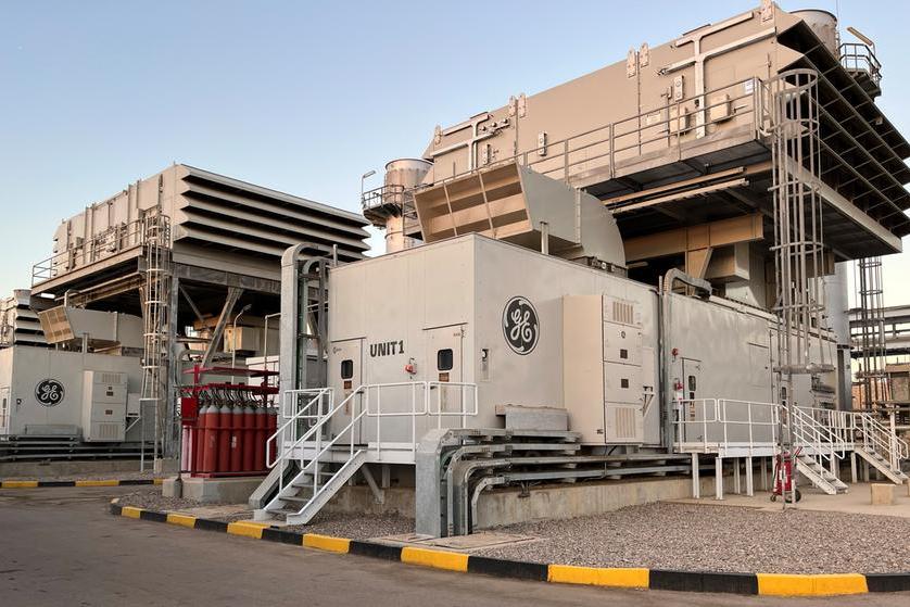 EEHC’s GE LM6000 unit generates power using hydrogen-blended fuel at ...