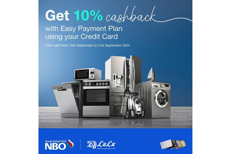 NBO launches exclusive 10% cashback offer for Lulu Hypermarket shoppers