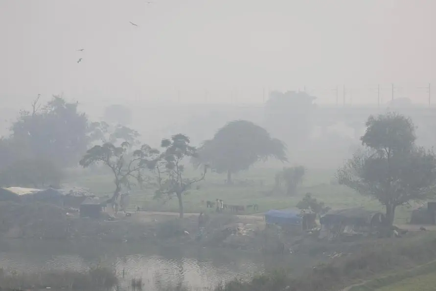 Smog chokes Indian capital