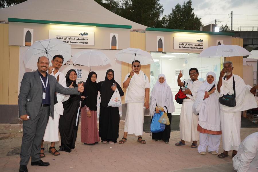 Dr. Soliman Fakeeh Hospital Clinic in Mena serves over 2000 Hajj pilgrims