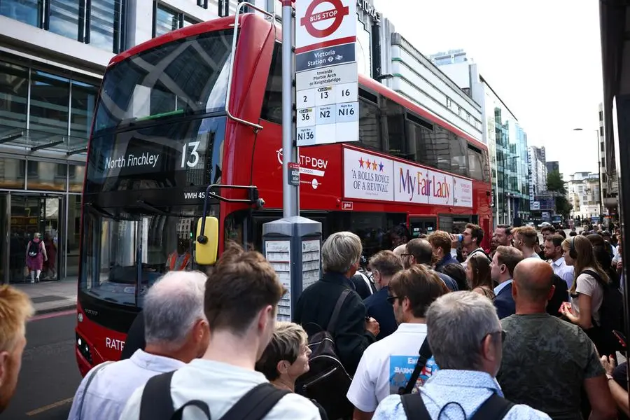 Strikes bring London's transport network to a halt