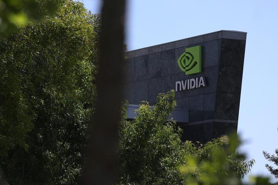 Nasdaq edges to fresh record ahead of Nvidia results