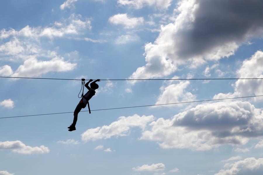Did you see Oman’s dual zipline over water that broke the Guinness ...
