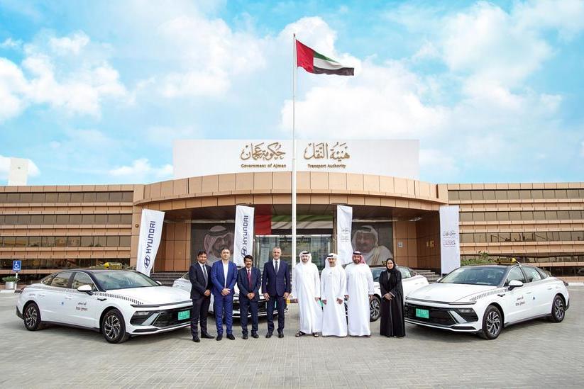 Ajman Transport Authority introduces 100 Hyundai eco-friendly hybrid ...