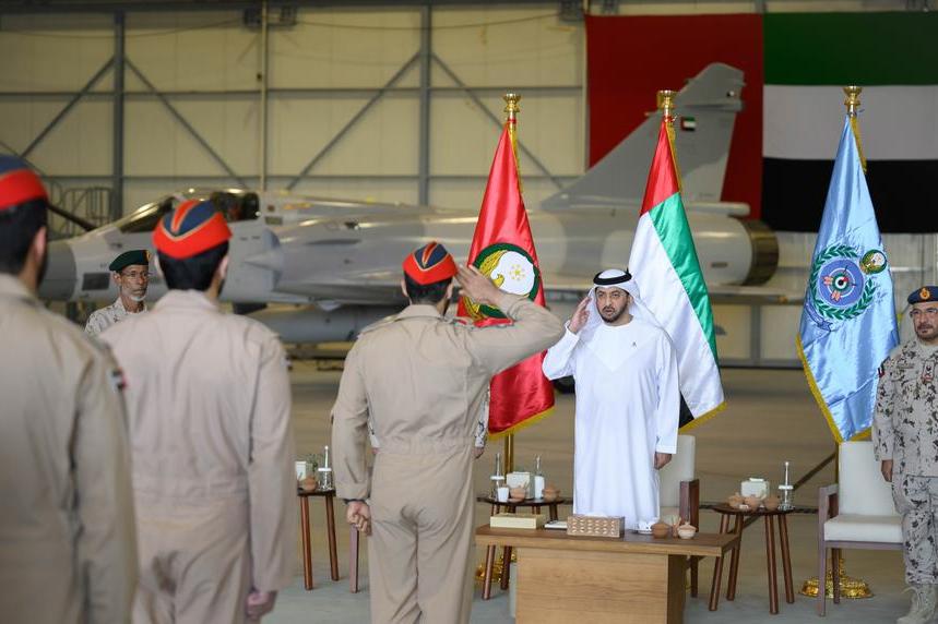 Hamdan bin Zayed visits Liwa Air Base, inaugurates Ahmed Khamis Al ...