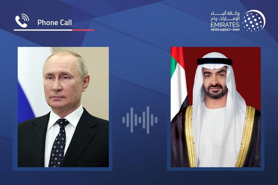 UAE President holds phone call with Russian President