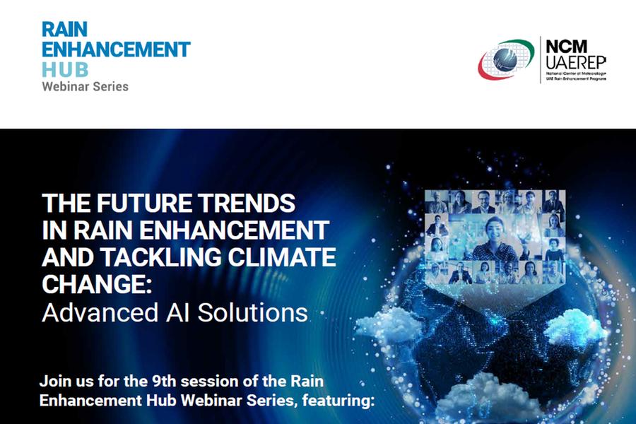 UAEREP hosts the 9th ‘Rain enhancement hub’ webinar