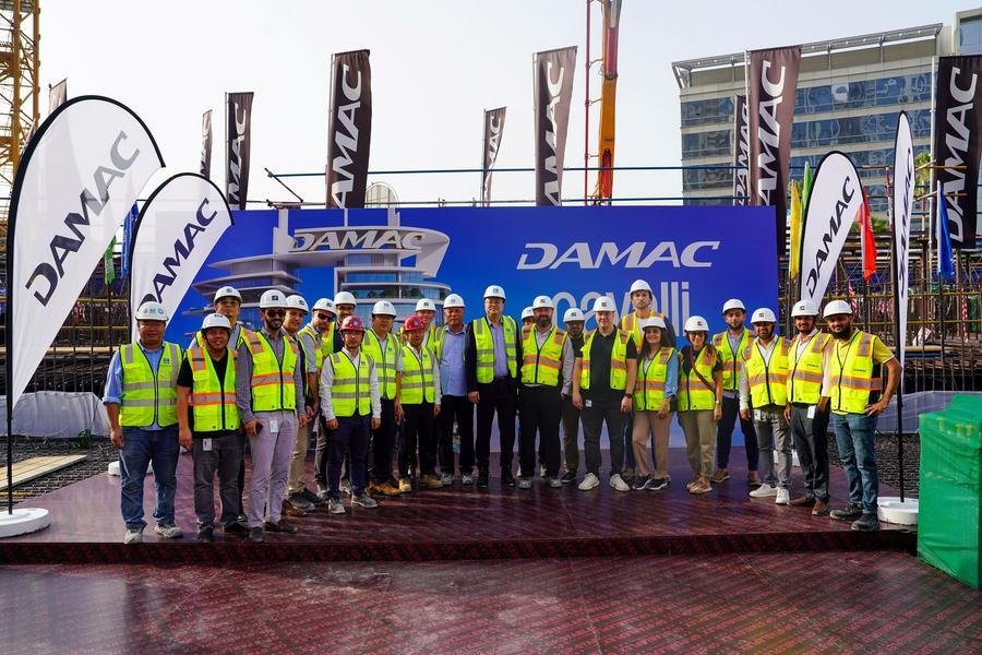 Damac achieves major construction milestone at Dubai tower