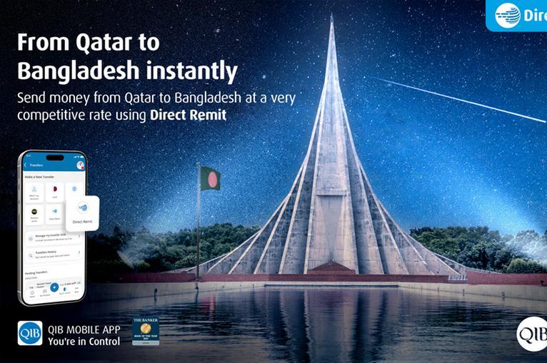 QIB adds Bangladesh to its Direct Remit Service