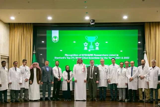 KFSH&RC celebrates 25 scientists named in Stanford's top 2% most-cited ...