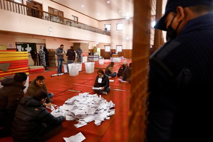 Nepal's ruling party seen emerging as the single largest in elections
