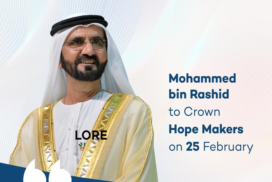 Mohammed Bin Rashid Crowns Hope Makers On 25 February