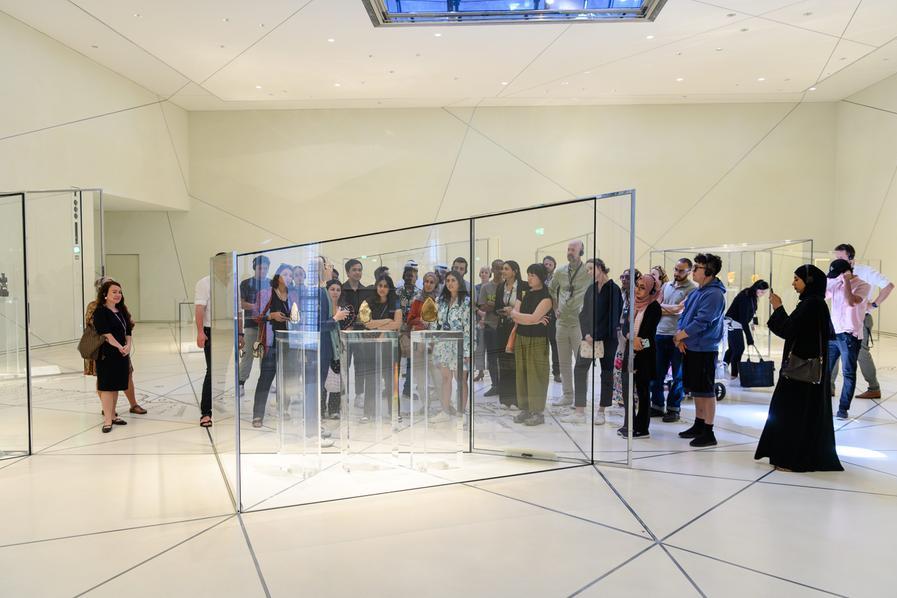 Louvre Abu Dhabi concludes ‘Students Takeover Monday’ Programme