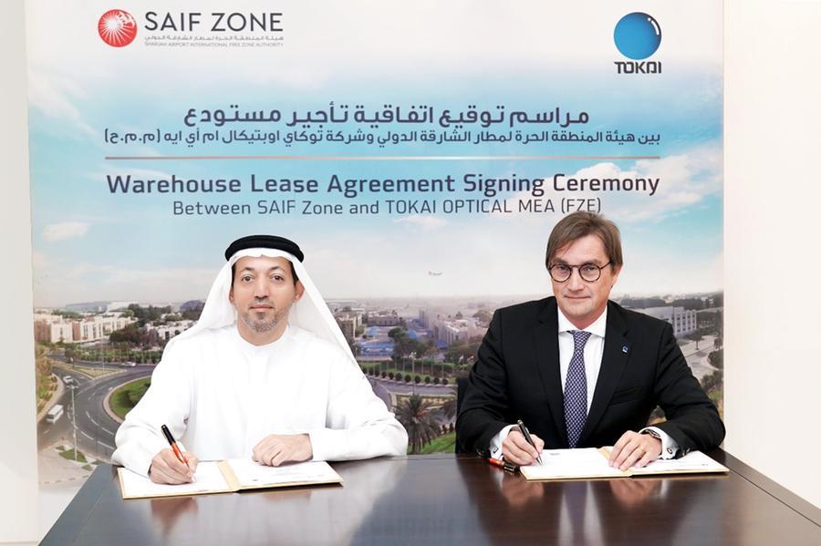 SAIF Zone inks MoU with Tokai Optical, reinforcing its position as a ...