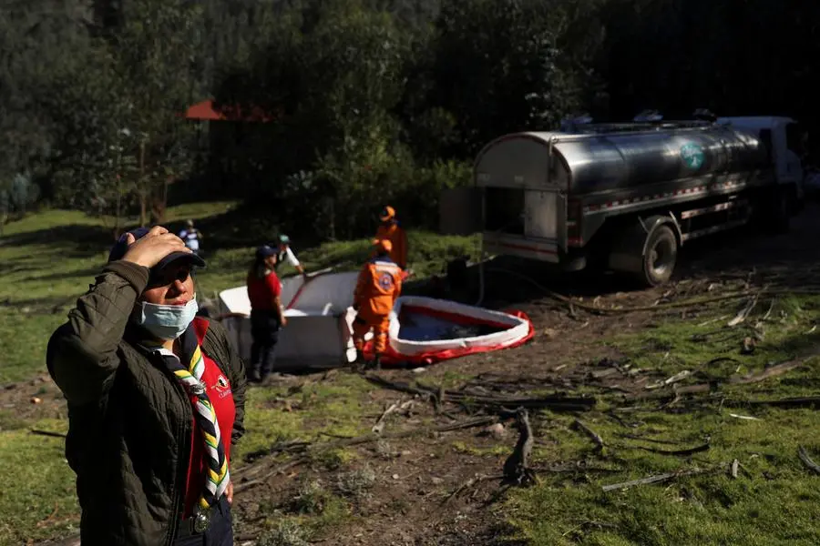 Colombia declares natural disaster over wildfires