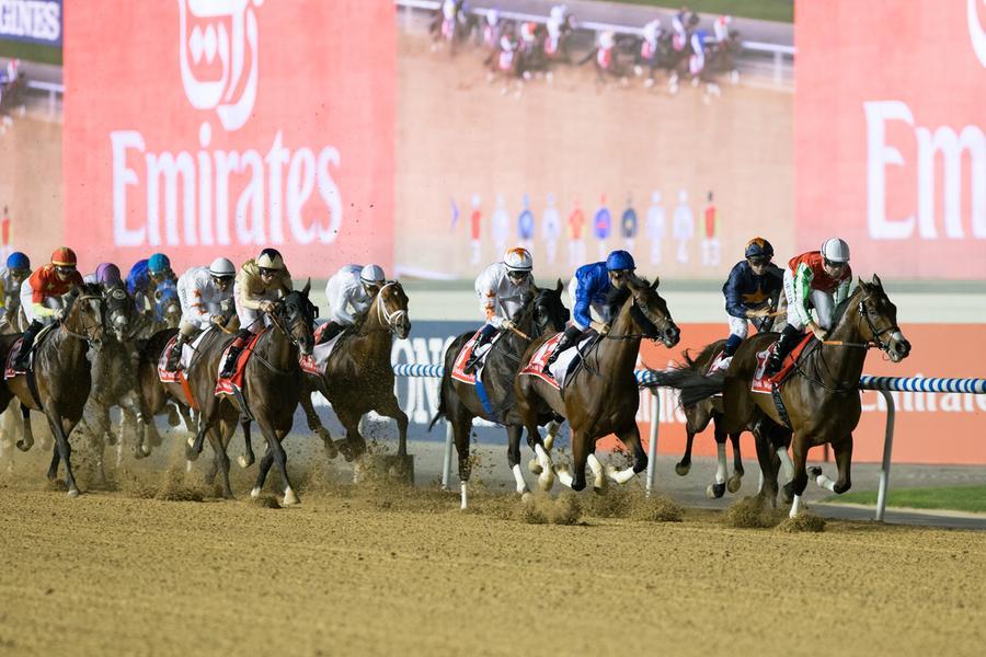 Dynamic Guinness World Record attempt at Dubai World Cup closing ceremony