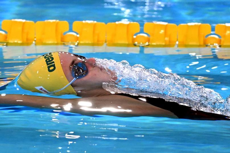 Australia's McKeown sets 200m backstroke world record