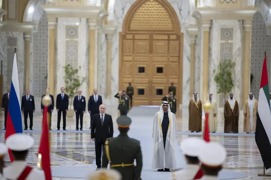 Putin's visit to UAE