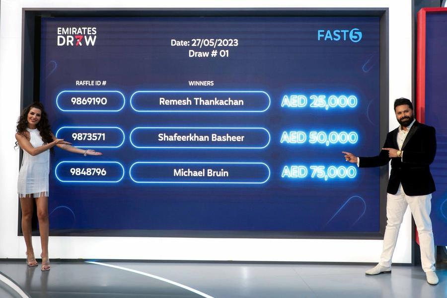 Emirates Draw FAST5 off to a fast start