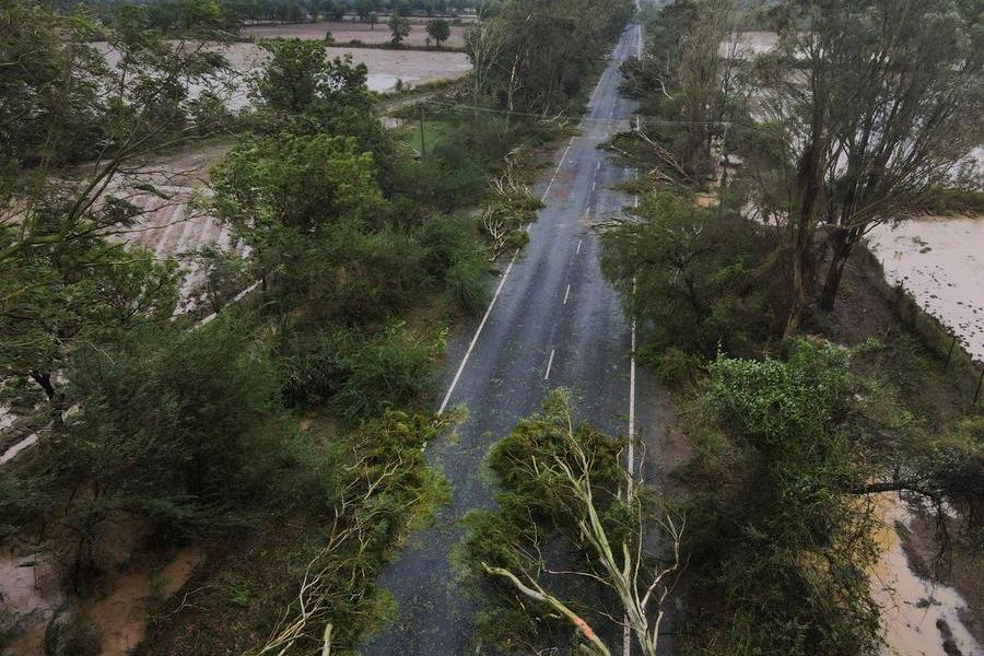 Coastal areas of India's Gujarat state return to normalcy after cyclone