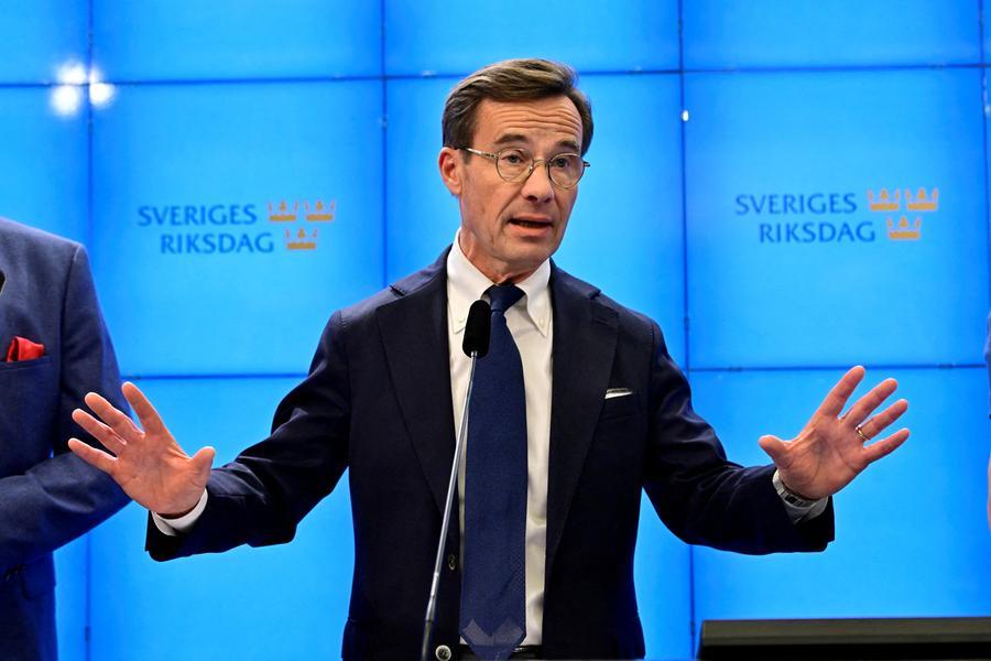 Swedish parliament confirms Moderate Party leader as new prime minister
