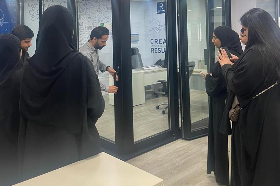 University of Bahrain students visit Reynaers Middle East to gain ...
