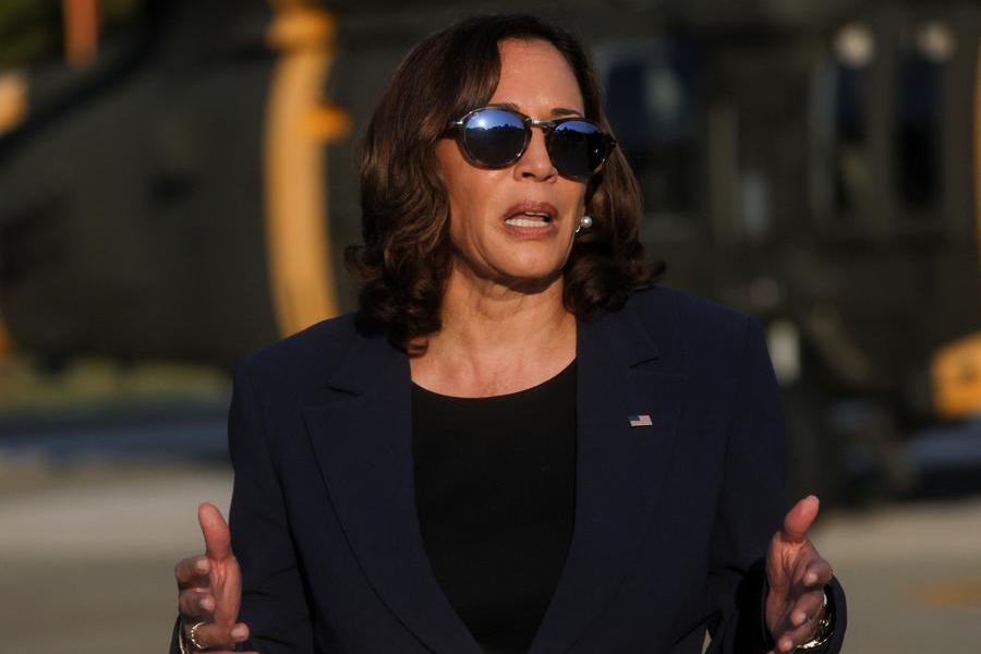 U.S. VP Harris agrees to be 'closely aligned' on China with Macron, Scholz