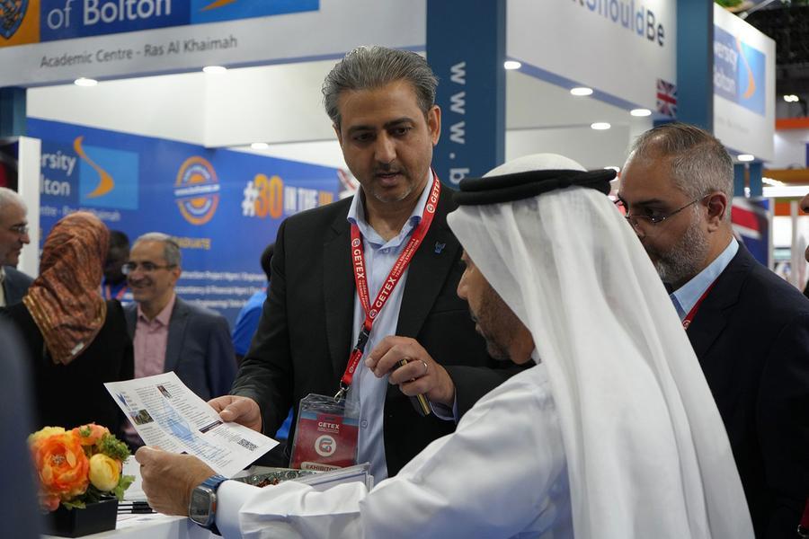 KHDA Director General Aisha Abdulla Miran inaugurates GETEX Spring 2024