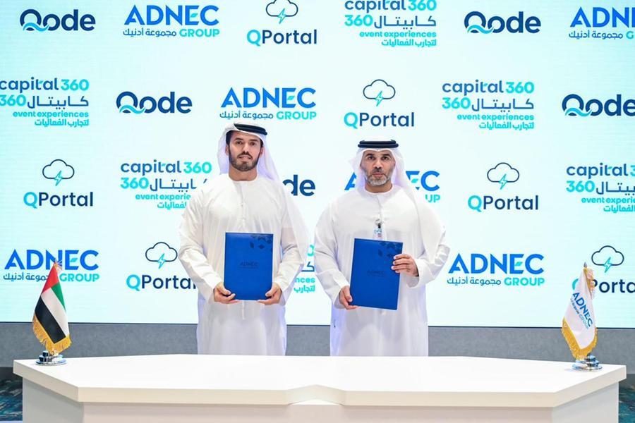 ADNEC Group announces strategic IT partnership with UAE's Qode