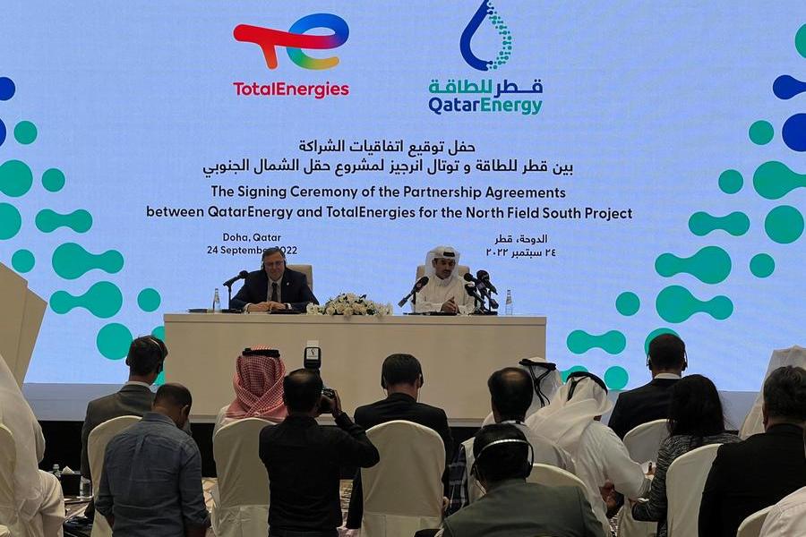 QatarEnergy signs deal with TotalEnergies for North Field South Expansion
