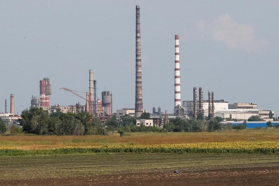 UK says hundreds of civilians sheltered in Ukraine's Azot Chemical Plant