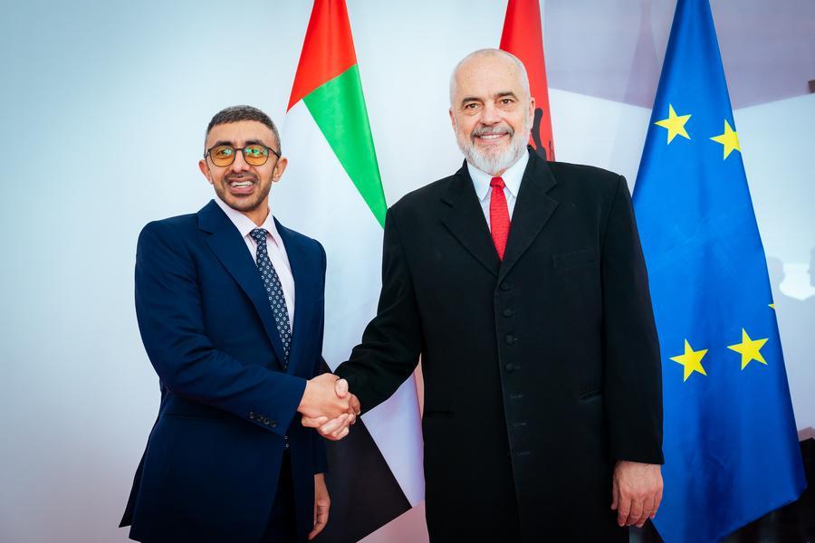 Abdullah bin Zayed and Deputy Prime Minister of Albania discuss ...