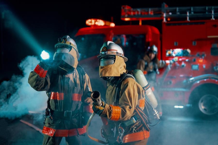 Firefighters from 4 emirates battle massive factory fire in Ajman