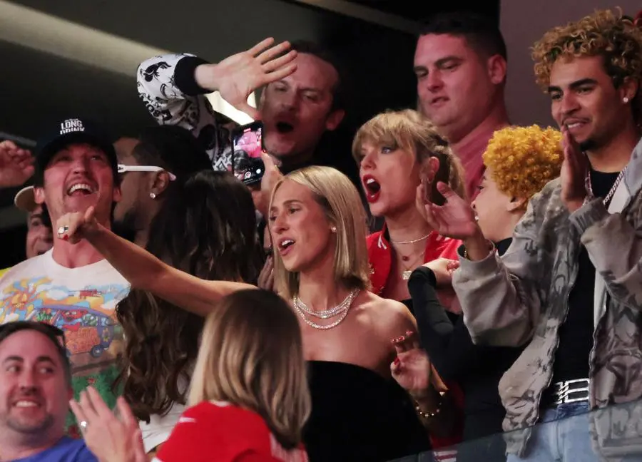 Taylor Swift at the Super Bowl