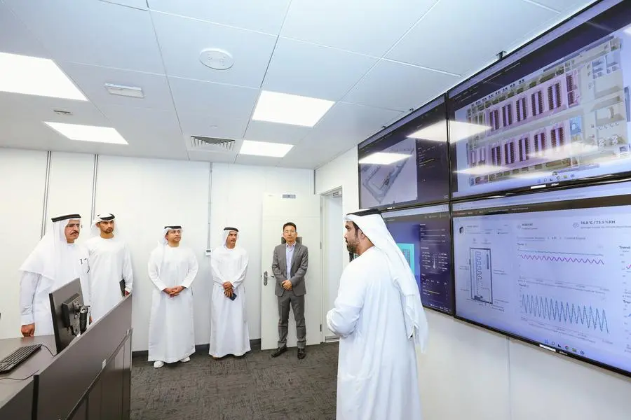 Saeed Mohammed Al Tayer reviews progress on the largest green data ...