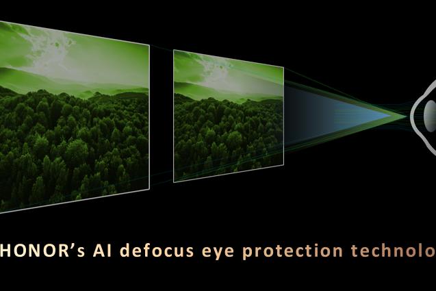 Honor unveils industry's first AI defocus eye protection and AI ...