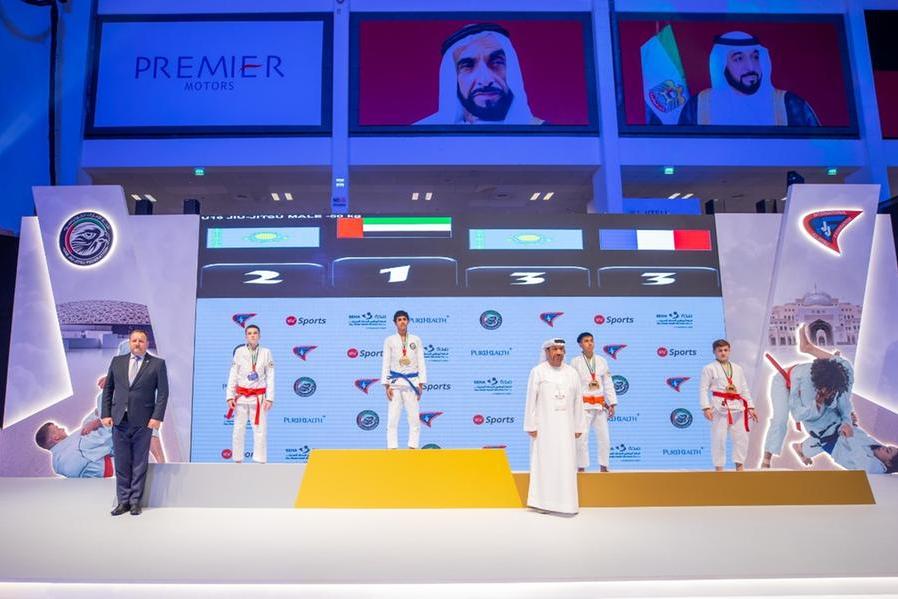 UAE team shines with nine medals on first day of Jiu-jitsu World ...