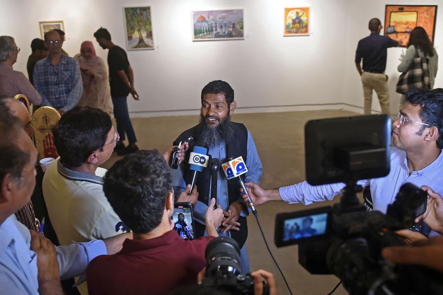 Freedom to paint: Pakistani Gitmo prisoner finds release in art