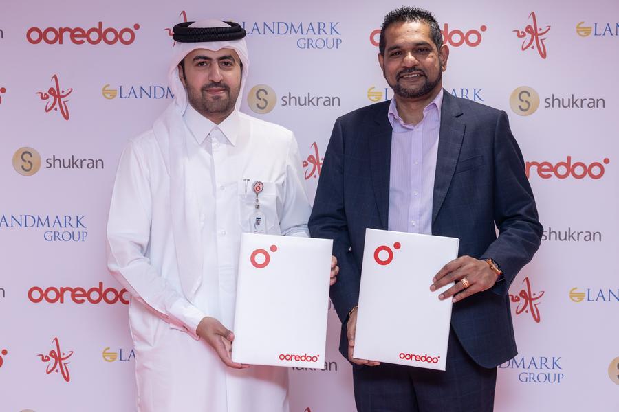 Ooredoo Qatar partners with Landmark Group’s Shukran loyalty program to ...