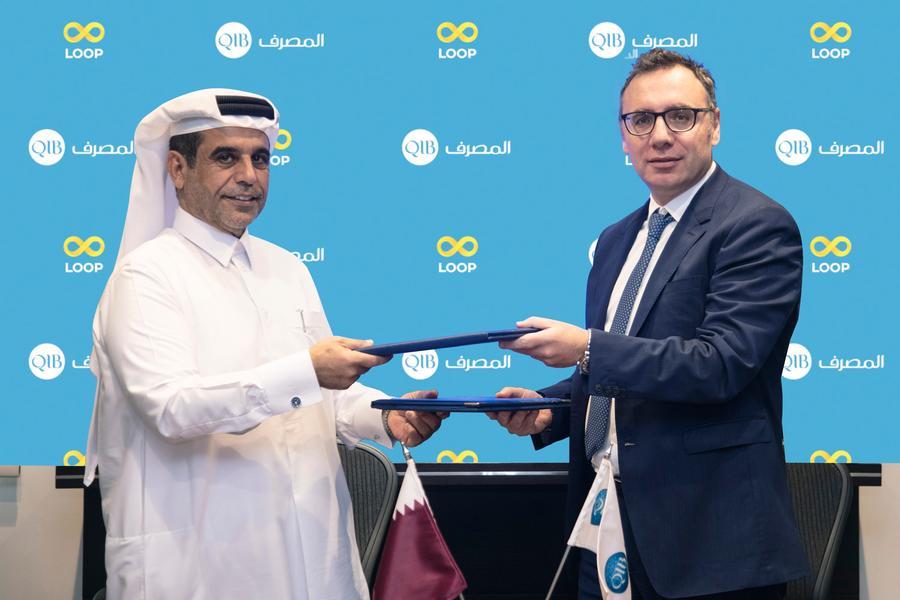 QIB signs agreement with Qatari start-up “Loop” to promote sustainable ...