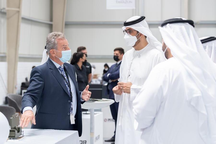 UAE Minister of Industry and Advanced Technology visits Tawazun ...