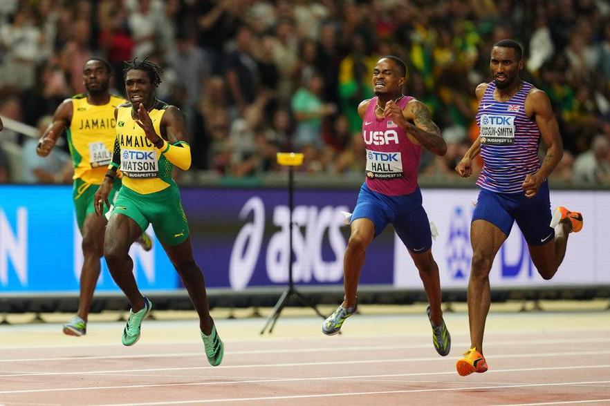 Watson pips Hudson-Smith to take 400m gold for Jamaica