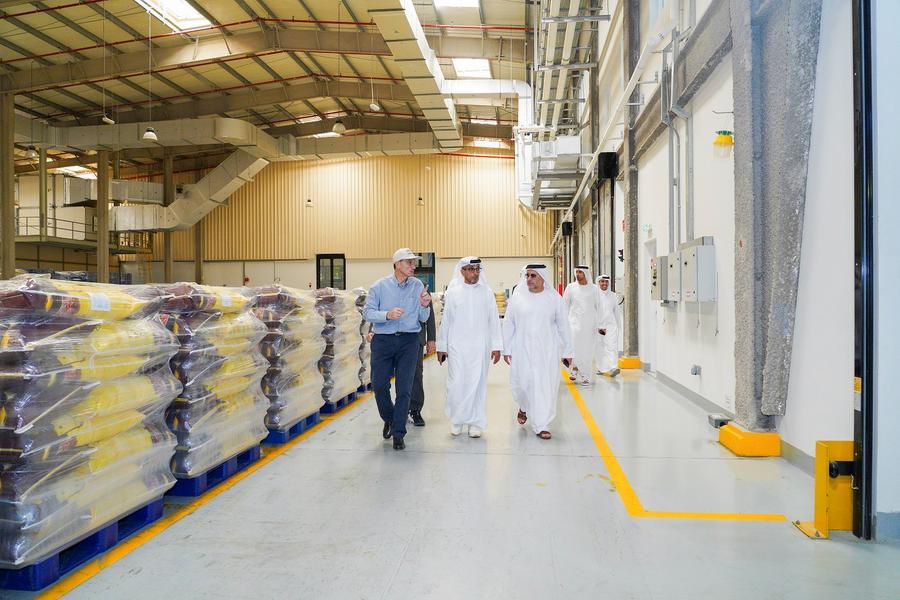 ADFD delegation visits Al Dahra Agricultural Company