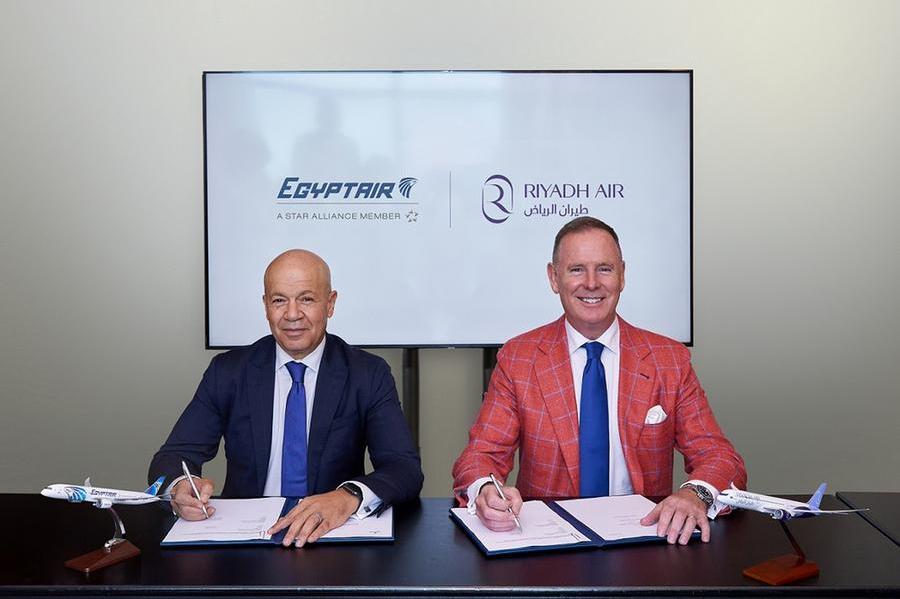 Riyadh Air and Egyptair sign MoU at IATA AGM to offer guests greater ...