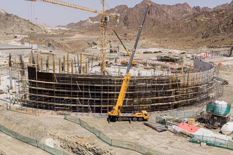 DEWA’s water reservoir project in Hatta is 36 percent complete
