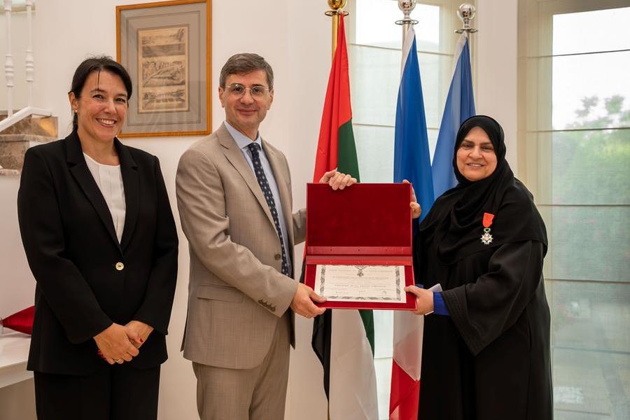 Eminent Emirati businesswoman receives prestigious Legion d’Honneur ...